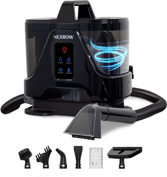 NEXROW DELUXE 4-IN-1 Vlekkenreiniger - Tapijtreiniger - Stoom ...
