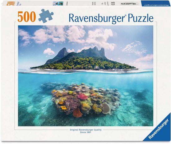 Ravensburger – Eiland en Koraalwereld – Legpuzzel – 500 Stukjes | bol