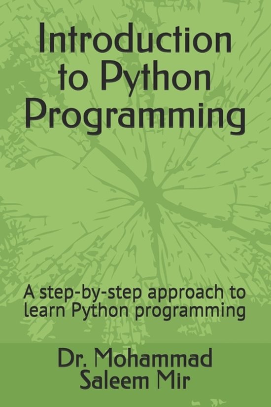 Introduction to Python Programming | 9798249501891 | Mohammad Saleem Mir | Boeken | bol