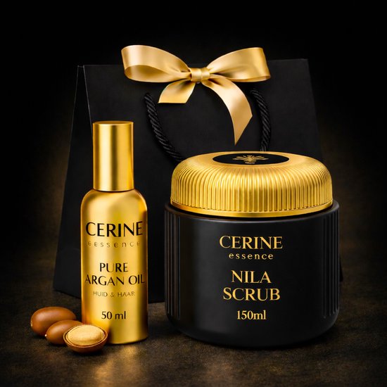 Cerine Essence Luxe Huidverzorging Cadeauset – Argan & Nila – Premium ...