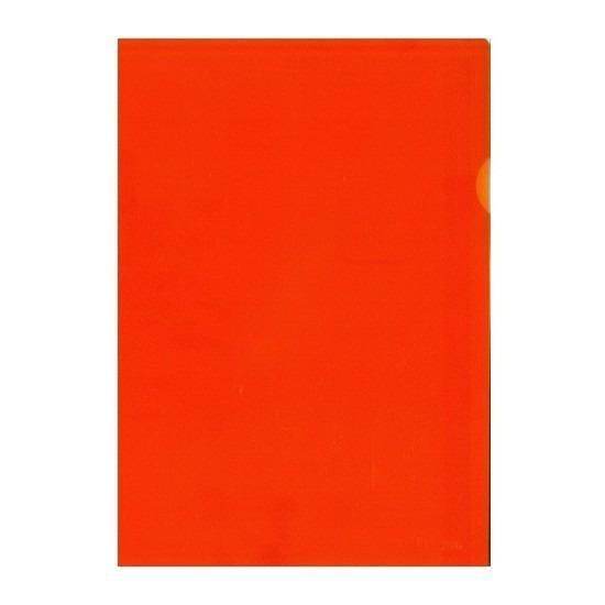 40x Insteekmap oranje A4 formaat 21 x 30 cm - Kantoorartikelen | bol.com