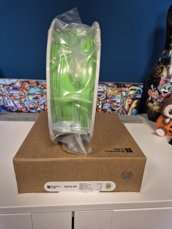 Bambu Lab PETG HF - Lime Green (1kg incl. Spoel) | bol