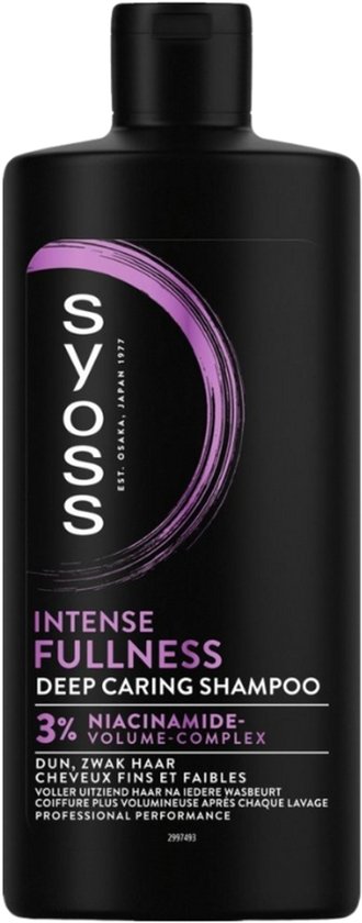 Syoss – Shampoo – Intense Fullness – 440 ml - Voordeelverpakking - 4 ...
