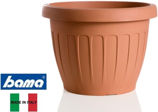 Grote Bloempot Aarde Ø40cm met Bijpassende Schotel Ø35cm voor Binnen en ...