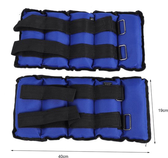 Omabeta Sportserie Been Sandzakken – 2.5kg per stuk – met dubbele riem ...