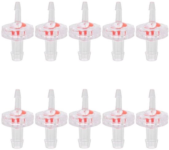 Afsluiter Type 3mm-7mm - PP Kunststof - Waterstop - Inline Check Valve ...