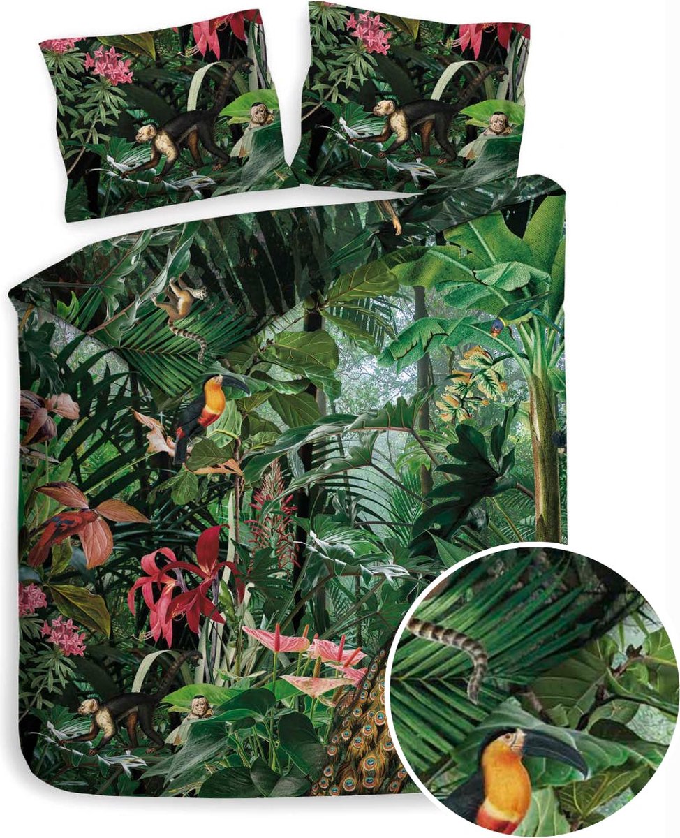 Heckett & Lane Frey Dekbedovertrek - Lits Jumeaux - 260x200/220cm ...