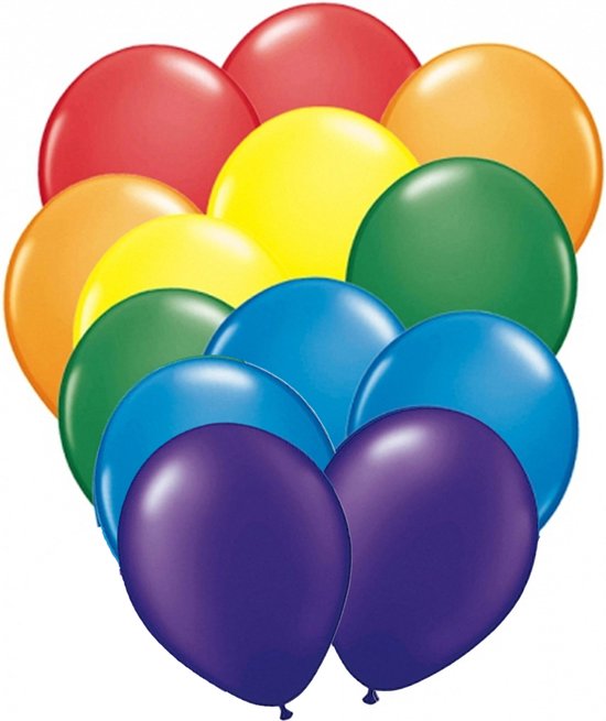 Haza - Verjaardag letters folie ballonnen PARTY en 50x latex ballonnen | bol