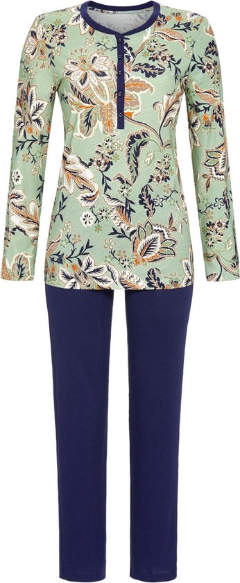 Ringella dames pyjama met paisleymotief - 38 - Groen | bol.com