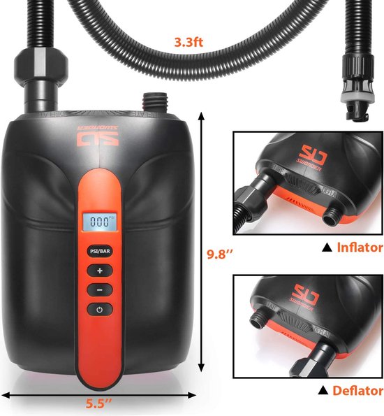 Elektrische luchtbedpomp - Elektrische Pomp - Luchtbed Pomp Opblaasbaar ...