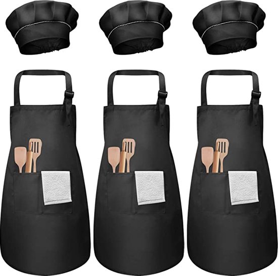 Keukenschort Set – Keuken Textiel Accessiores – Kitchen Apron – Chefs ...