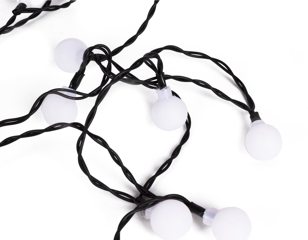 Benson LED Lichtsnoer Bol - Kleur - 50 LED - 7 meter - IP20 | bol.com