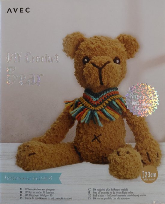 Avec - Kit Crochet - Ours au Crochet DIY | bol.com