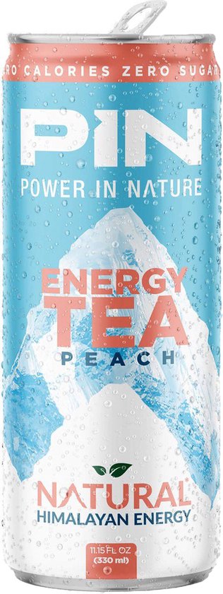 Pin Energy Thee Perzik - Ijsthee | bol.com