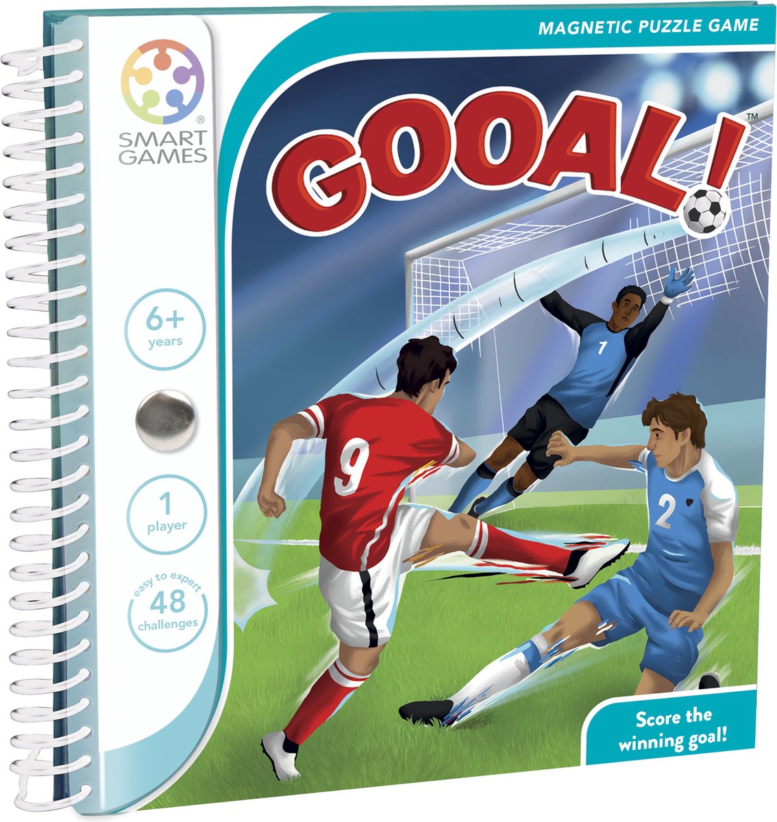 SmartGames - Gooal! - magnetisch reisspel met 48 opdrachten ...