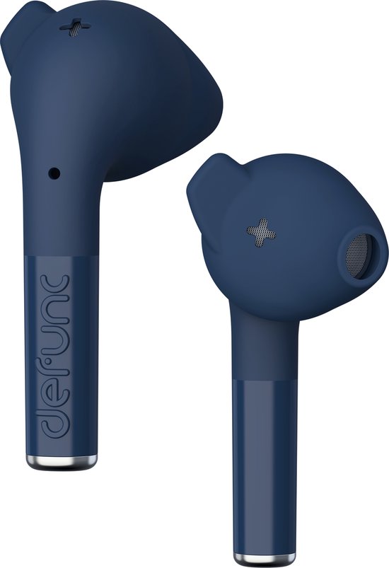 Defunc TRUE Go Slim Bluetooth Oordopjes - Blauw | bol