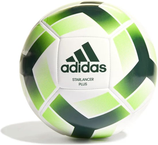 Adidas bal starlancer Plus TRN - maat 5 - wit/groen | bol.com