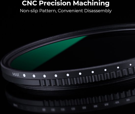 K&F Concept 77mm ND8-2000 variabel grijsfilter MC filter ND 3-11 stops ...