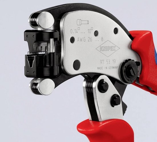 Knipex Twistor® T Crimpzange mit Trapezcrimp 97 53 19 Krimptang | bol.com