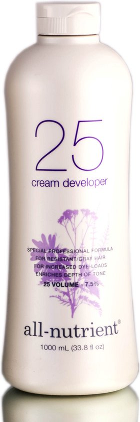 ALL-NUTRIENT CREAM DEVELOPER - 25 VOLUME - 33.8 OZ | bol