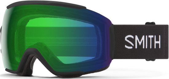 Smith Sequence goggle Black / Chromapop Everyday Green Mirror | bol.com
