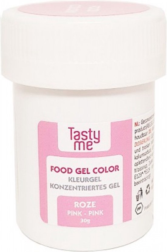Eetbare Kleurstof Gel Roze 30g. Voeding kleurstof voor taart. Kleurstof ...
