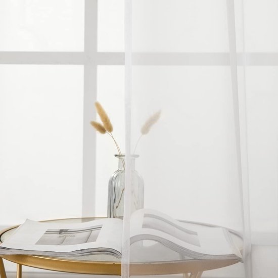 Premium Vitrage – Woonkamer Raam Accessiores – Curtains – Voile | bol.com