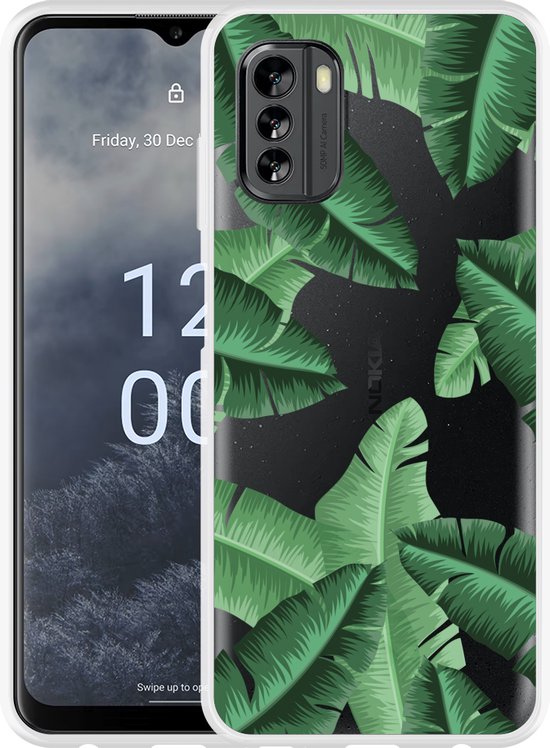 Nokia G60 Hoesje Palm Leaves - Designed by Cazy | bol.com