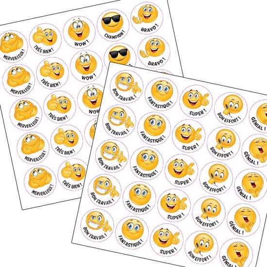 Franstalige Stickers | 50 Franse Emoji Stickers | Franstalige Emoji's ...