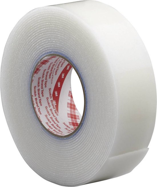 3M 4412N 4412N76 Afdichtingstape 4412N Doorschijnend (l x b) 16.5 m x 76 mm 1 stuk(s) | bol