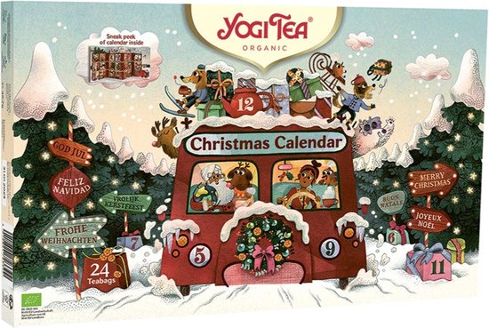 Yogi Advent kalender thee bio | bol.com