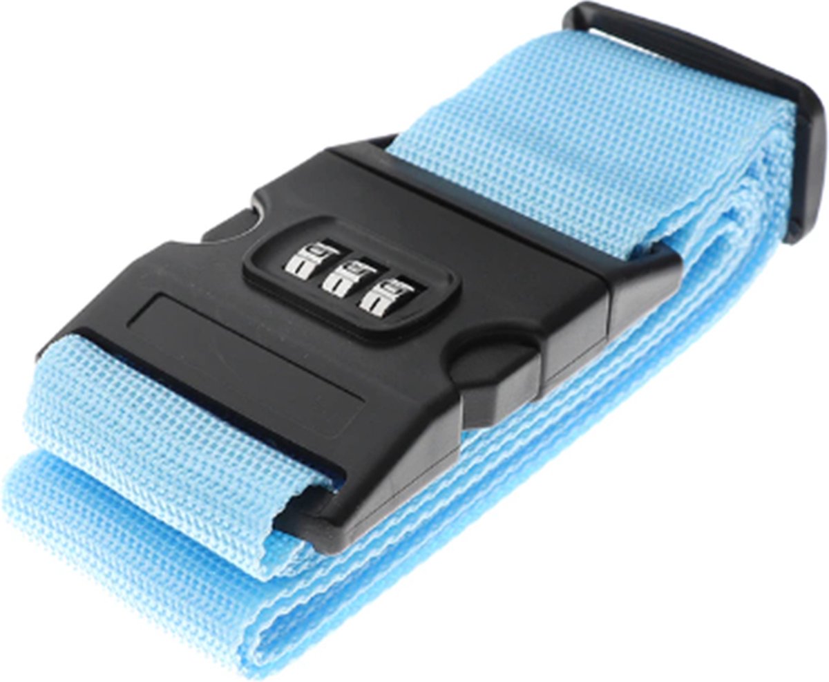 UNRL - Kofferriem met cijferslot - 3-cijfer slot - Bagageriem ...