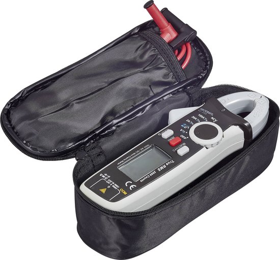 Voltcraft - Stroomklem Meter VC330; CAT II 600 V, CAT III 300 V - Zwart ...