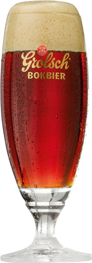 Grolsch Bokbier Glas (6 stuks) | bol