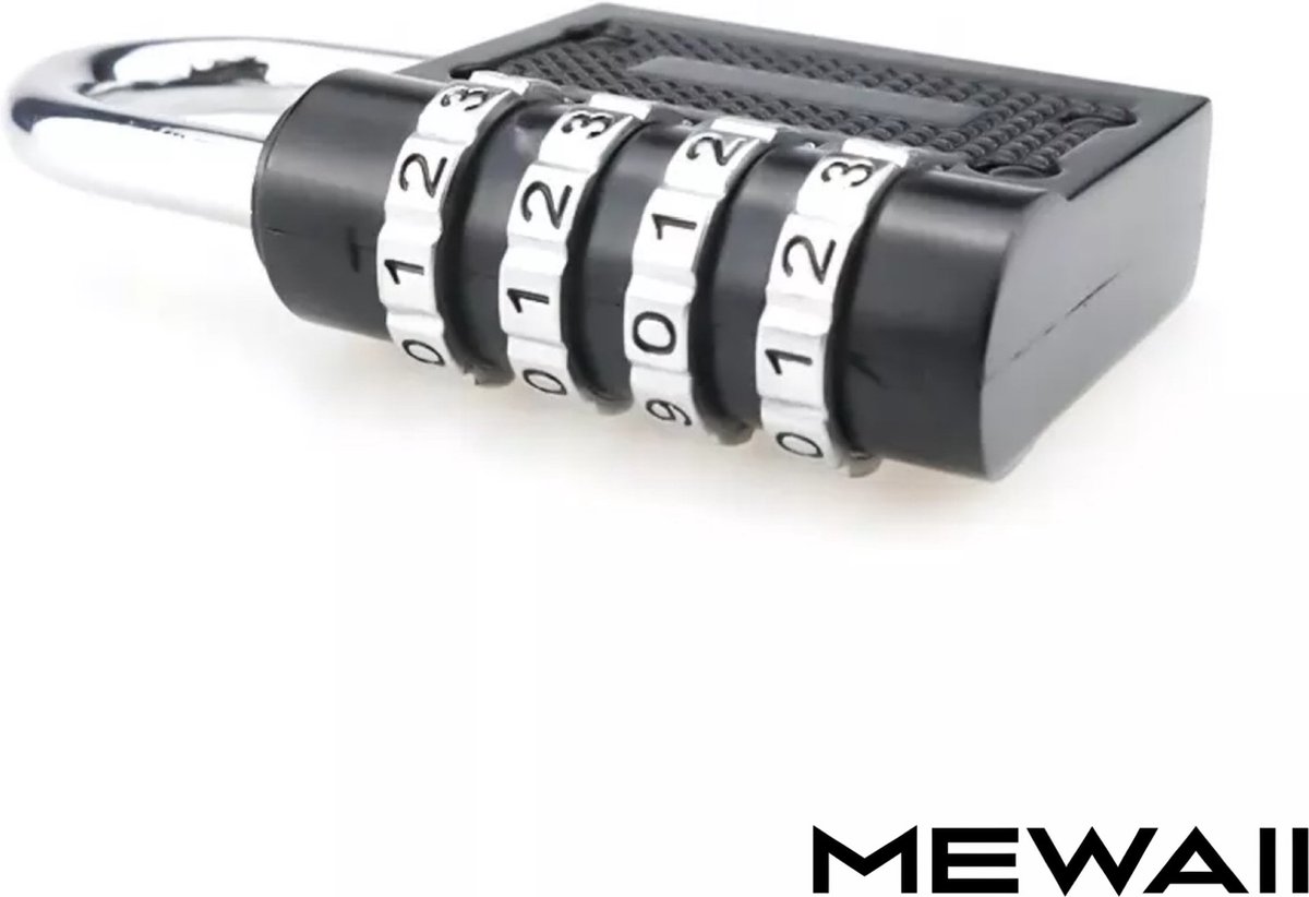 MEWAll Hangslot | Cijferslot | 4-Cijfers | Weerbestendig | Multi ...