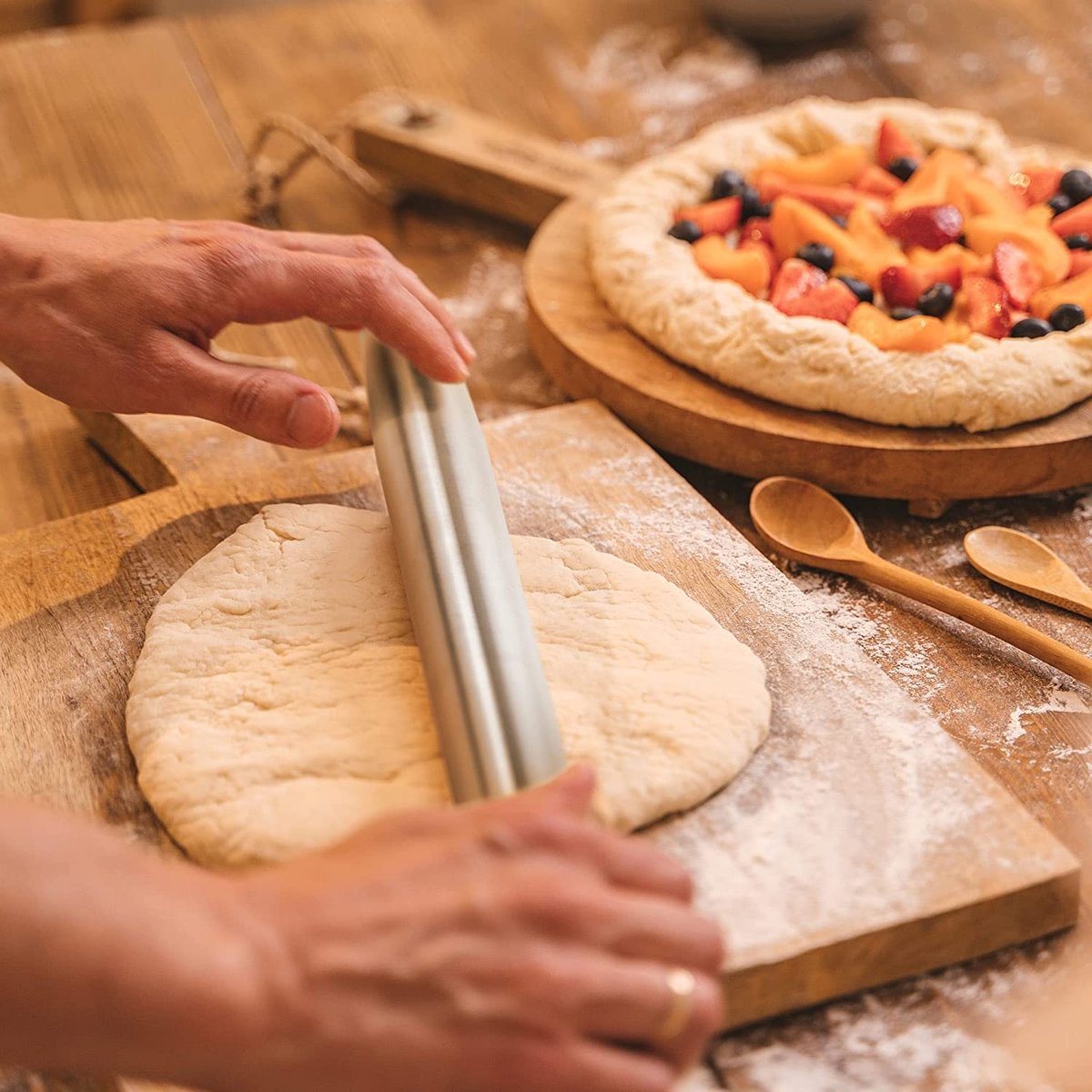 premium deegroller - deegroller van roestvrij staal ...