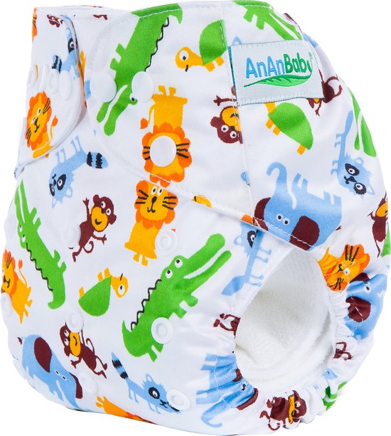 Duurzame luiers - Wasbare luier met inlegger - herbruikbare luier ...