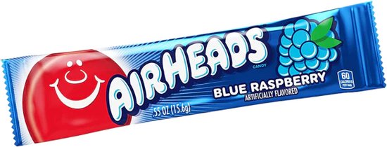Airheads - Blue Raspberry - 10 Stuks | bol