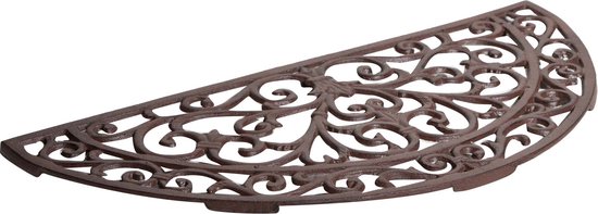 Deurmat in gietijzer met antiek roest finish L68.5xPR32xH1.5 cm | bol.com