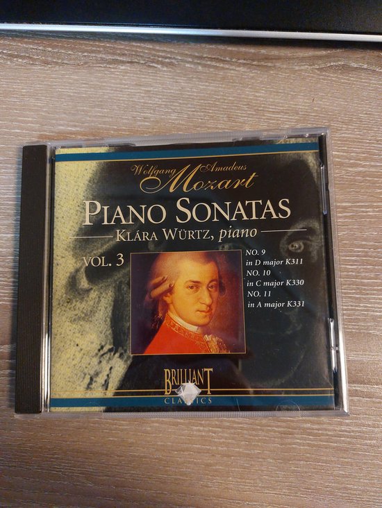Wolfgang Amadeus Mozart Klára Würtz ‎– Piano Sonatas Vol. 3, Mozart | Muziek | bol