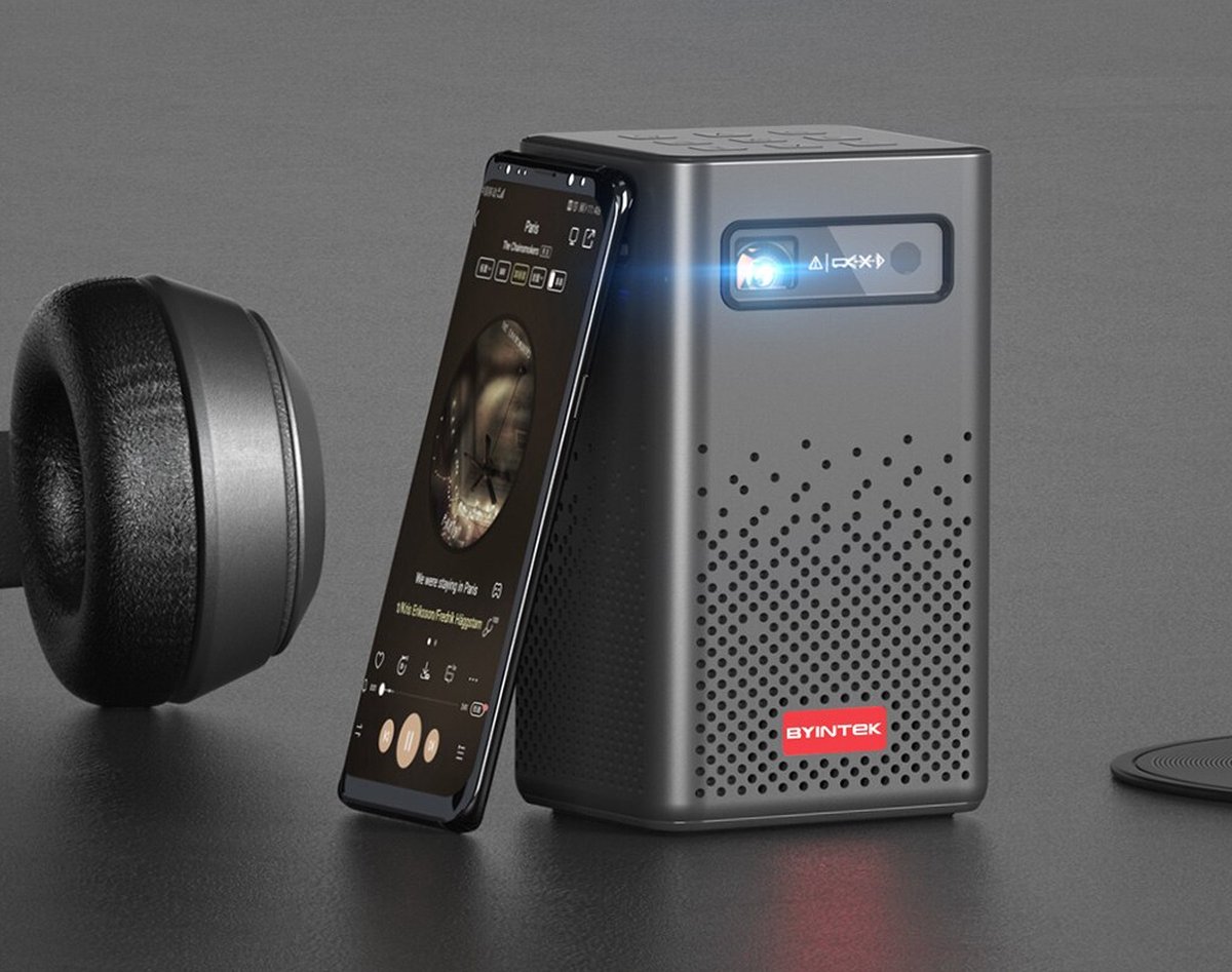 Byintek P20 - Mini Beamer - 1080P - Projecteur - Smart -Télécommande ...
