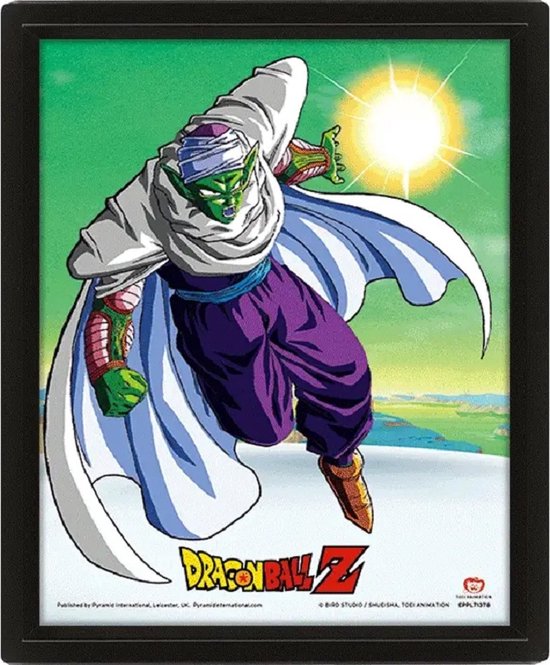 Dragon Ball Z (Piccolo) - 3D Poster in zwarte lijst | bol.com