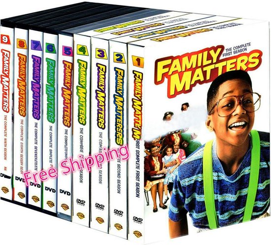Family Matters Complete Series 1-9 DVD (Dvd), Reginald VelJohnson | Dvd ...