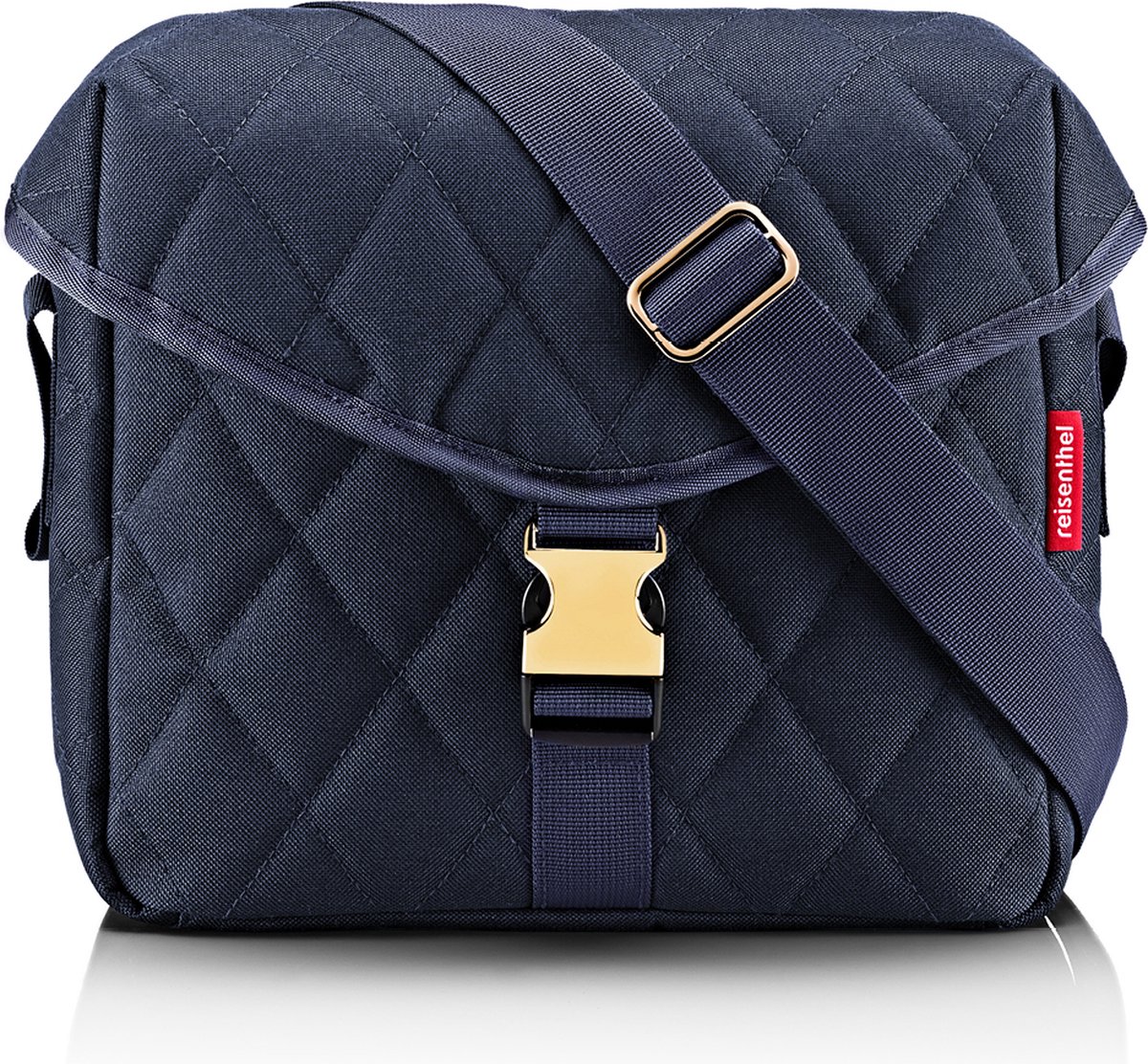Reisenthel Saddle Bag M Crossbodytas - 3,5L - Rhombus Midnight Gold ...
