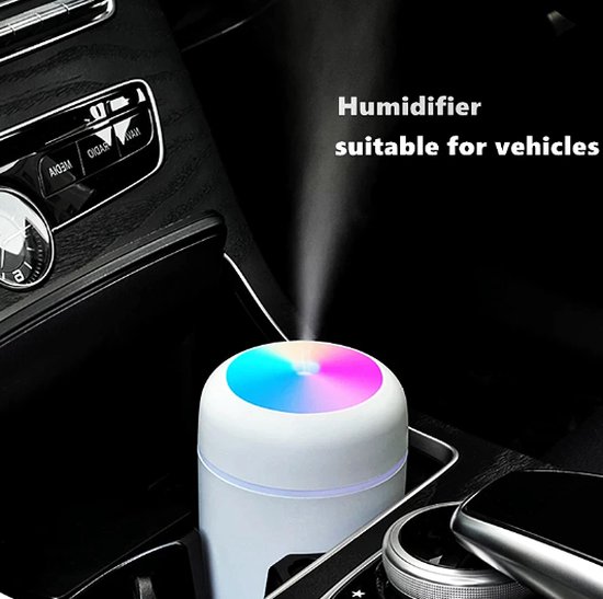 Mini Aroma Difusser - Kleine elektrische Luchtbevochtiger- humidifier- geurverspreider... | bol