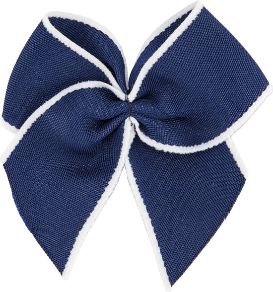 Cóndor Haarclip Stoffen Strik Met Witte Rand | 50.956.000 | Navy ...