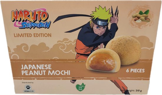 Naruto Shippuden Anime - Japanse Peanut Mochi box - Limited Edition ...