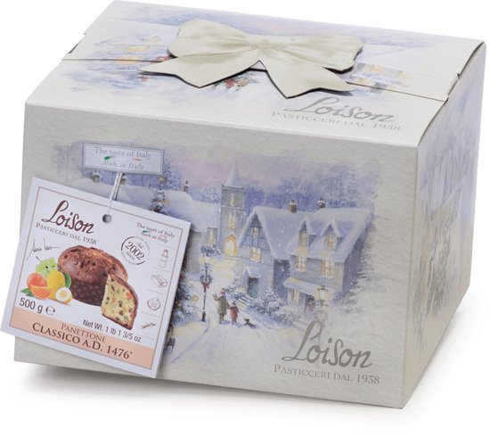 Loison classico A. D. 1476 panettone traditional with raisins, orange ...
