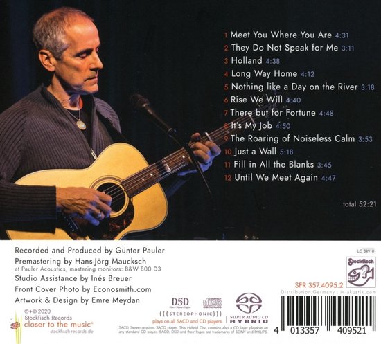 David Roth - Meet Me Where You Are (Super Audio CD), David Roth ...