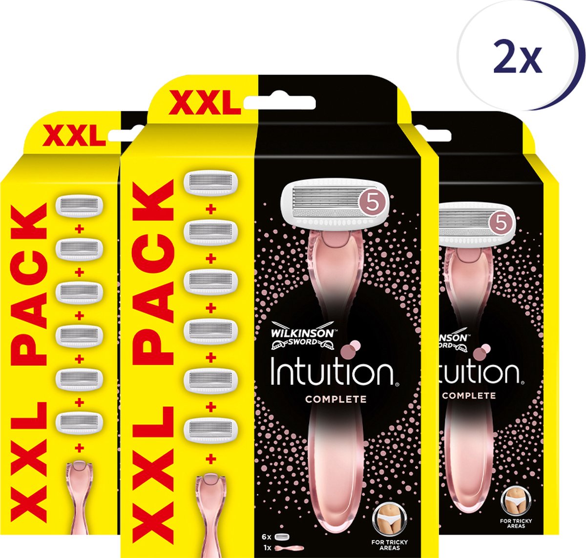 Wilkinson Women Scheermes Voordeelverpakking Intuition Complete ...